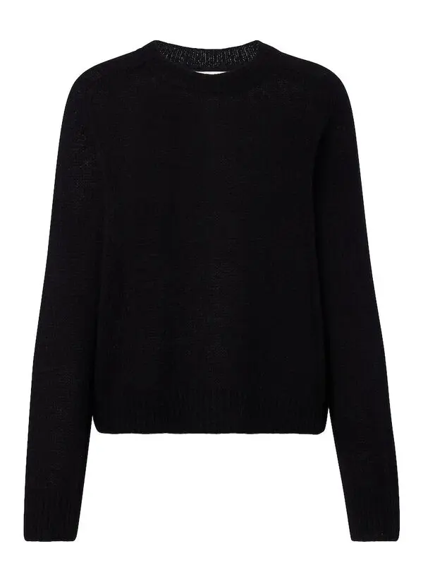 LISA YANG Solene Cashmere And Silk Sweater - Black