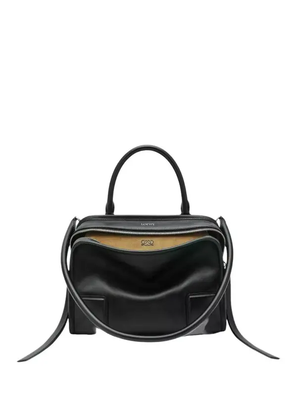 Loewe Small Leather Top Handle Bag - Black