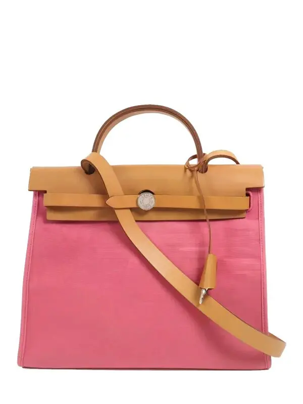 Hermès Herbag Pm Tote Bag - Pink