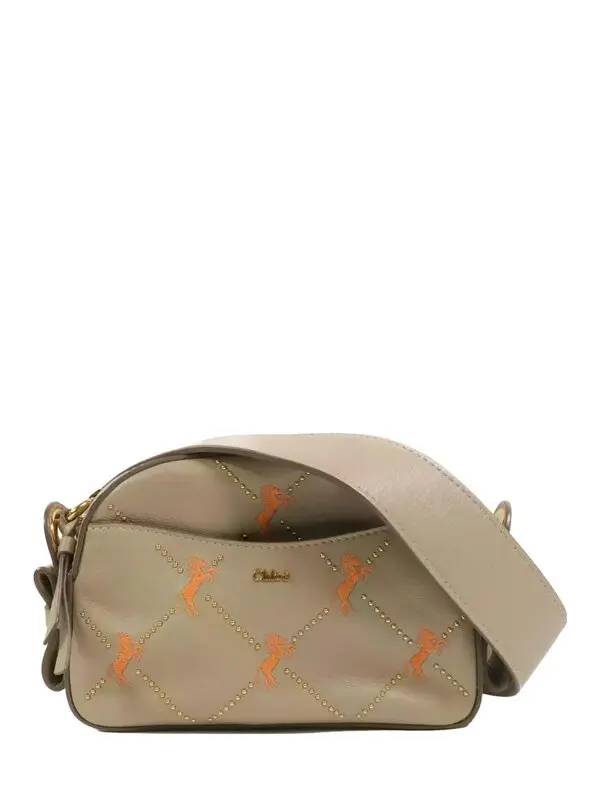 Chloé Mini Signature Shoulder Bag - Neutrals