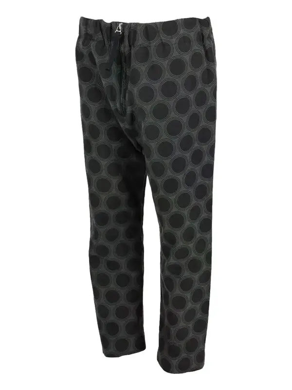 Marni Circle Print Elasticated Waist Trousers - Grey