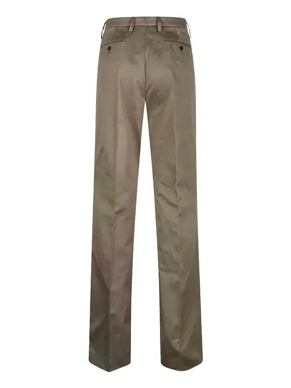 Prada Tailored Trousers With Pressed Crease - Grey