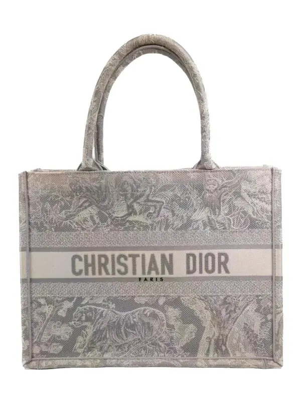 Dior Book Tote - Grey