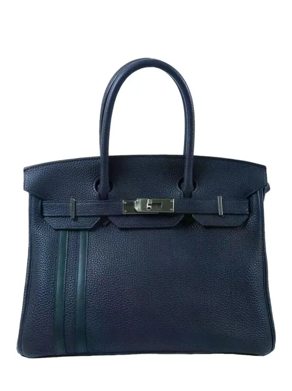 Hermès 30 Birkin Handbag - Blue