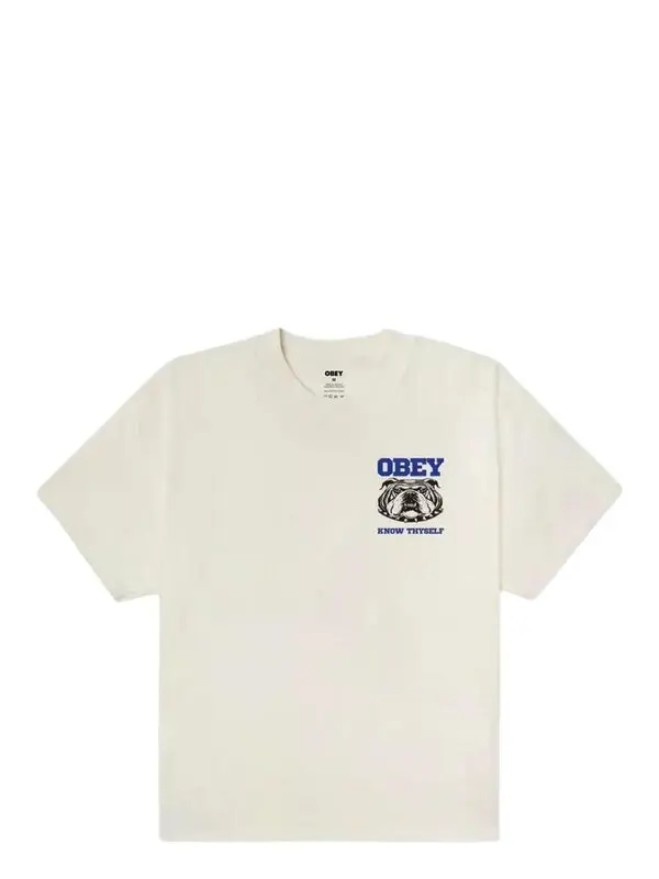 Obey Know Thyself Graphic-print T-shirt - Neutrals