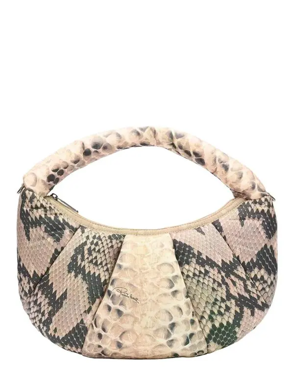Roberto Cavalli Venezia Python-embossed Tote Bag - Neutrals