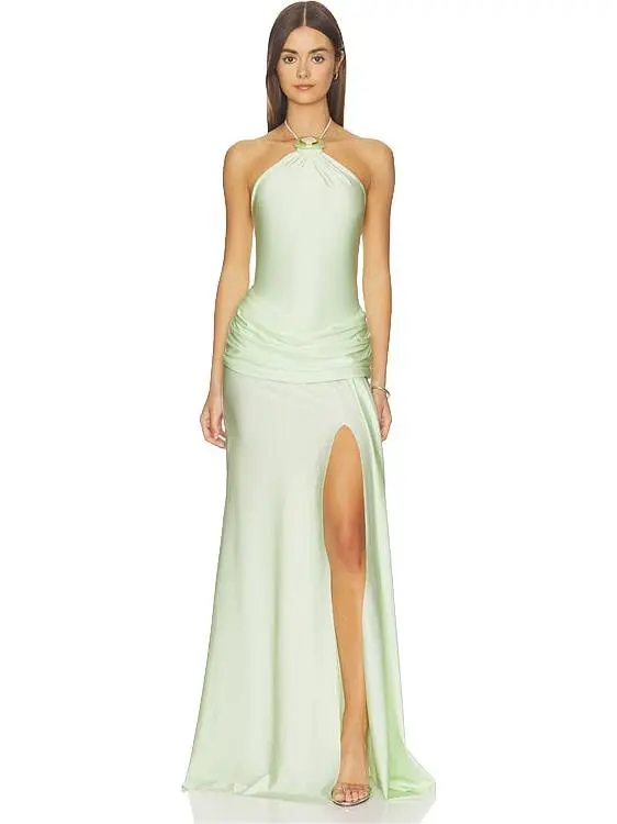 SHANI SHEMER Valentine Maxi Dress - Mint