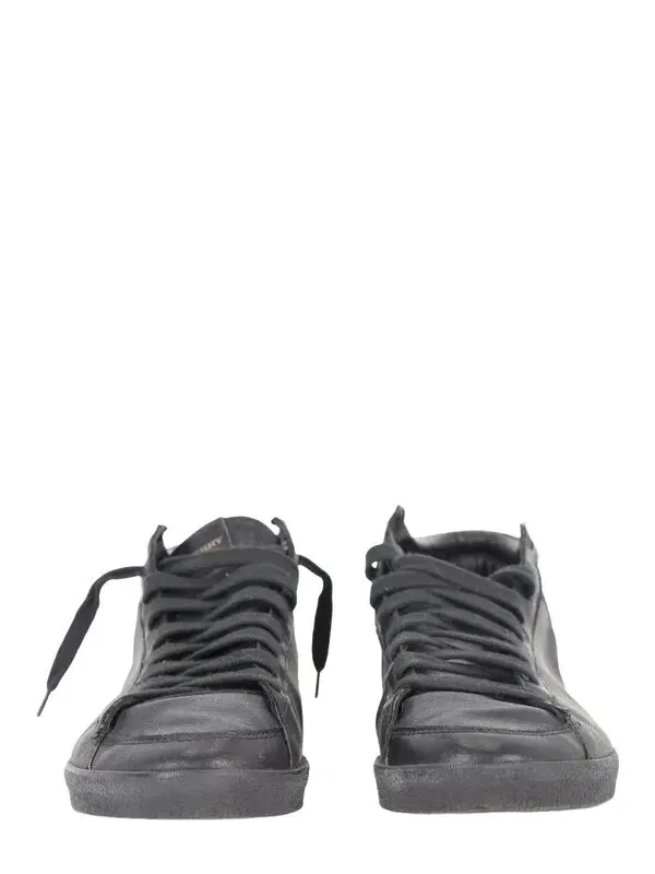 Burberry Check-print High-top Sneakers - Grey