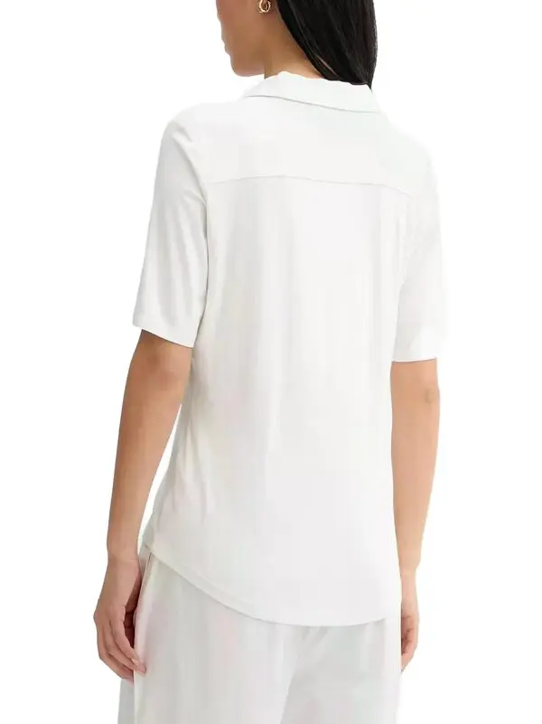 Marc O'polo Button-up Short-sleeve T-shirt - White
