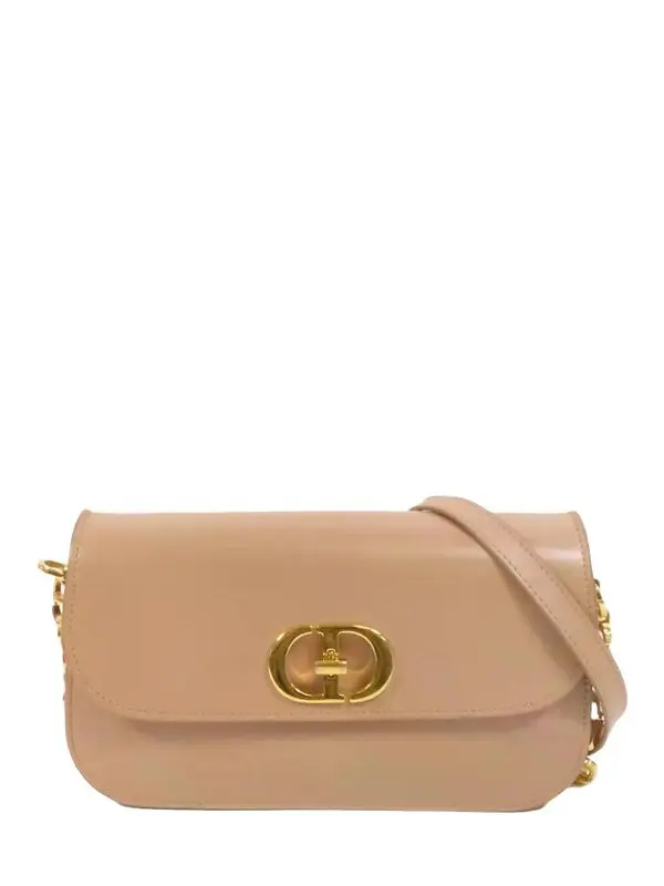 Dior Montaigne Avenue Leather Shoulder Bag - Neutrals