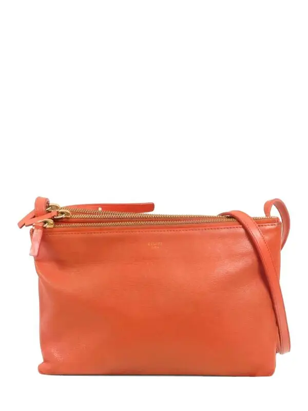 Celine Trio Shoulder Bag - Orange
