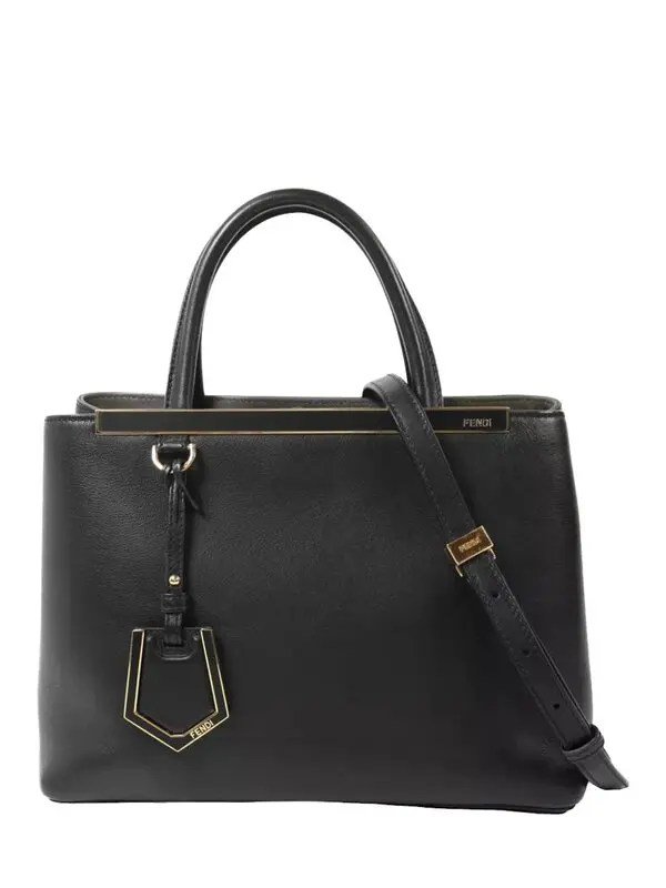 Fendi 2 Jours Tote Bag - Black