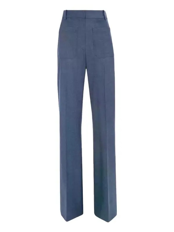 Victoria Beckham Alina Tailored Trousers - Blue