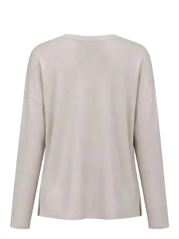 KANGRA Button-fastening Dropped-shoulder Sweater - Neutrals