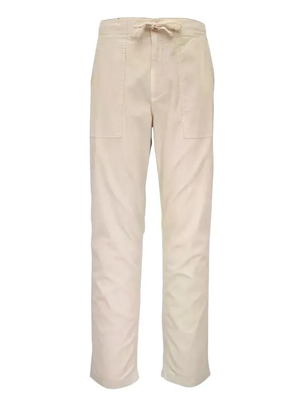 Faherty Brand Dune Patch-pocket Trousers - Neutrals