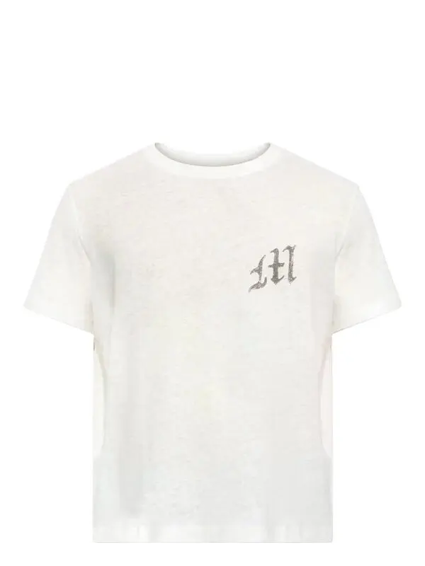 MISBHV Logo Print T-shirt - Neutrals