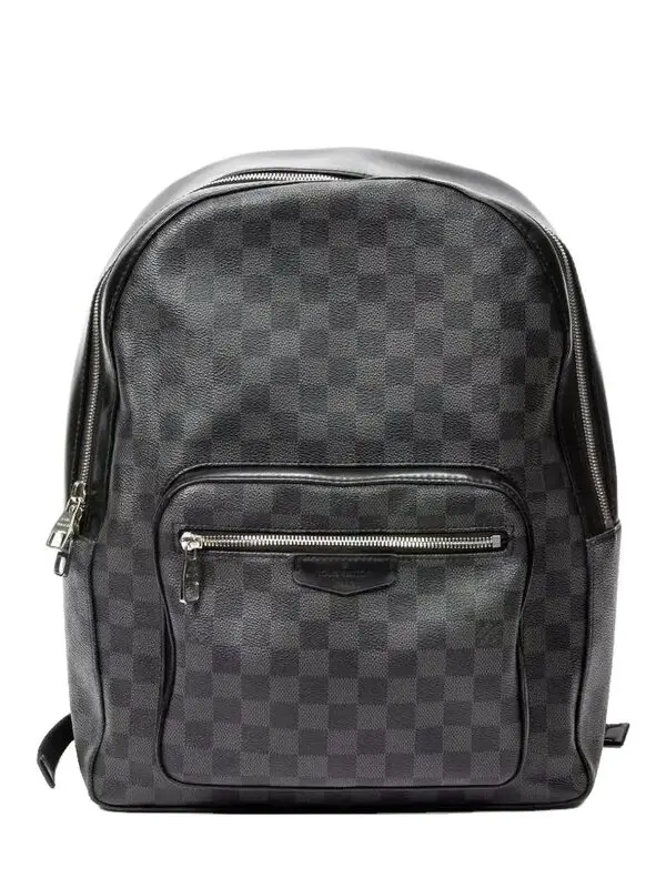 LOUIS VUITTON Josh Zip-up Backpack - Black