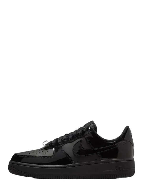 Nike Force 1 '07 Patent Leather Sneakers - Black