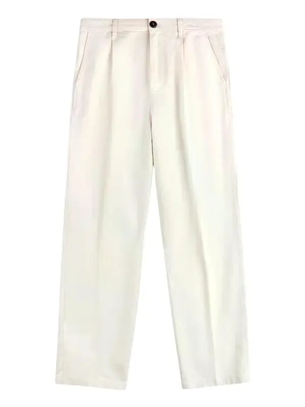 FAY Archive Pleated Trousers - Neutrals