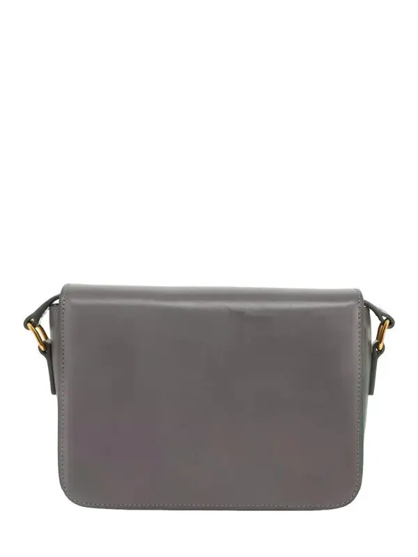 Celine Triomphe Teen Shoulder Bag - Grey