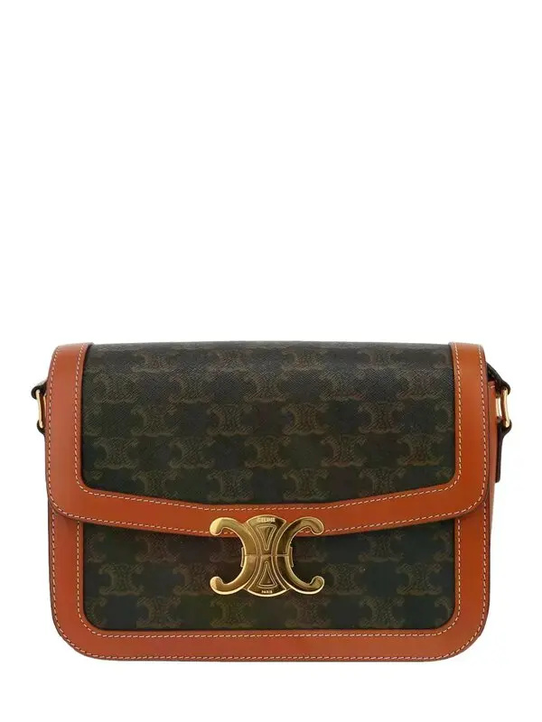 Celine Triomphe Shoulder Bag - Brown