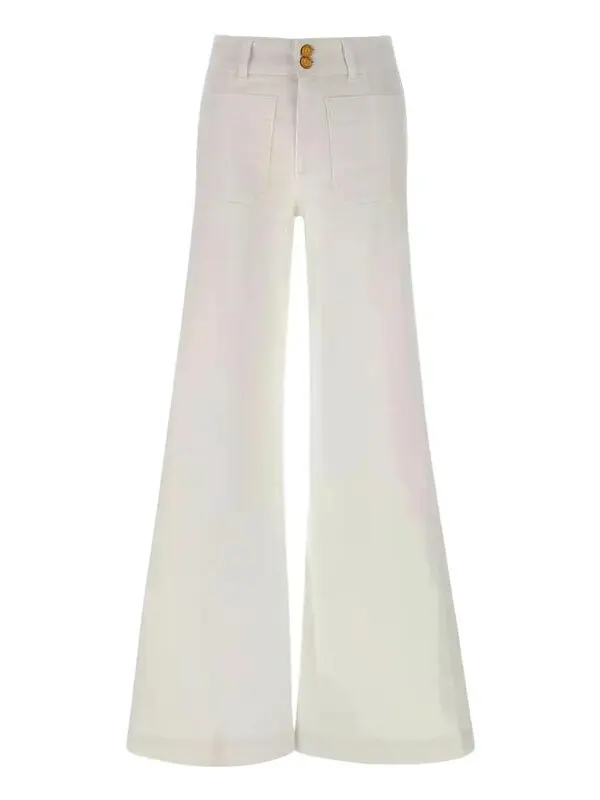 Seafarer Jane Wide-leg Jeans - White