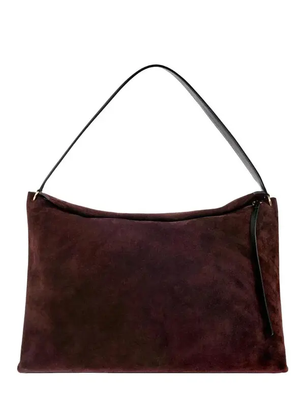 WANDLER Penelope Leather Shoulder Bag - Brown
