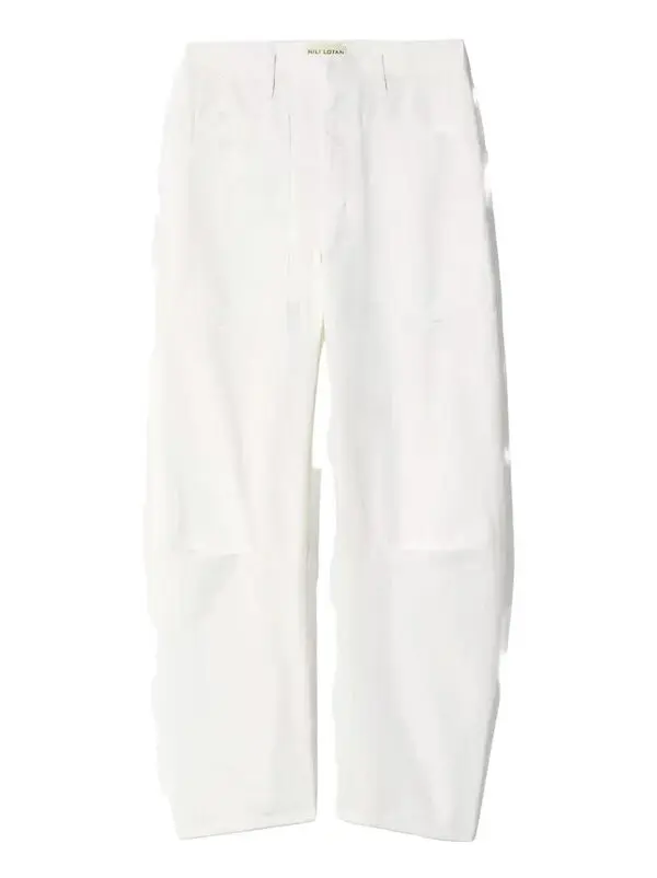 NILI LOTAN Shon Panelled Jeans - White