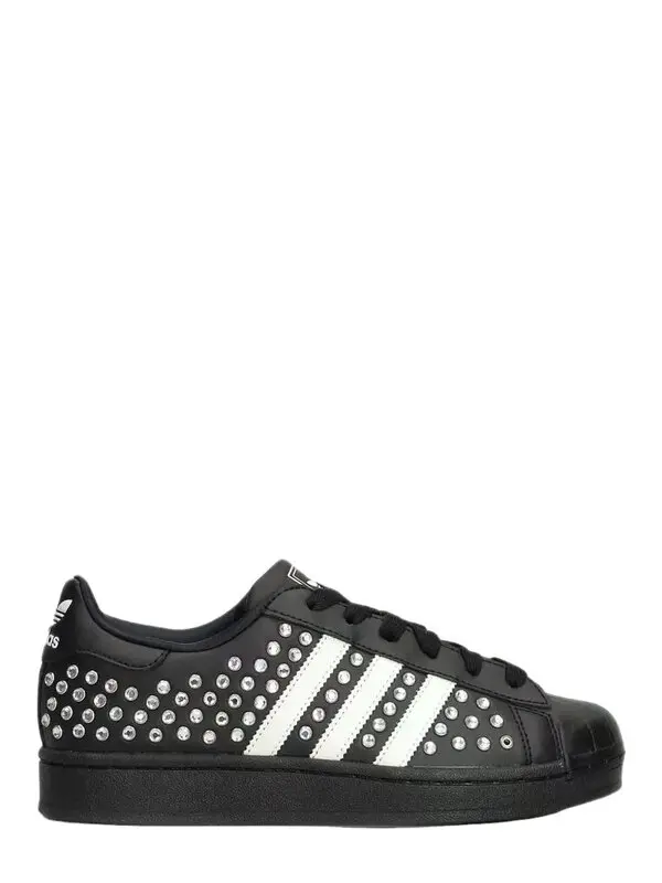 Adidas Superstar Embellished Sneakers - Black