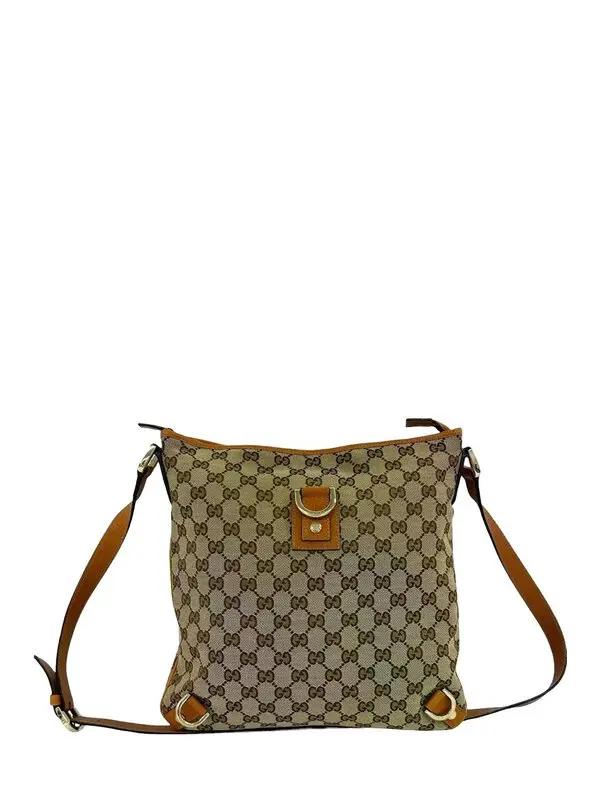 Gucci Abbey D Ring Crossbody Bag - Neutrals
