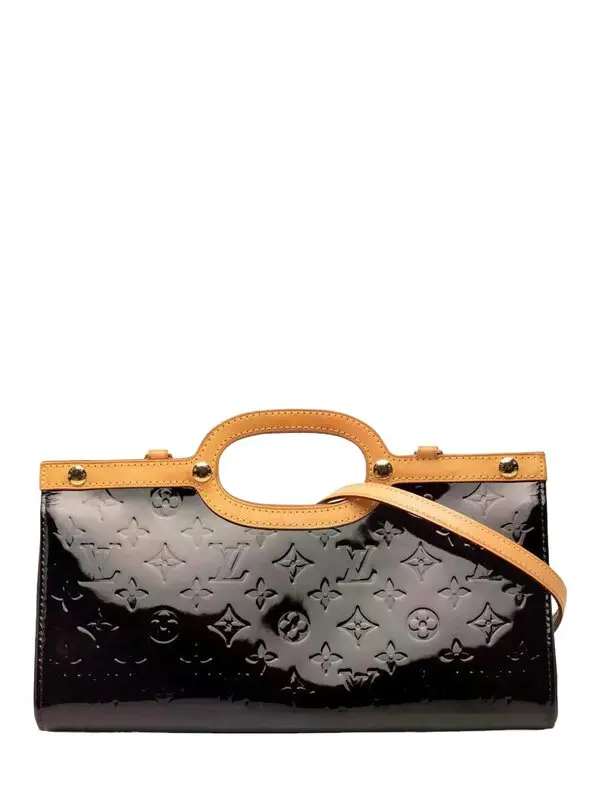 LOUIS VUITTON 2008 Monogram Vernis Roxbury Drive Satchel - Purple