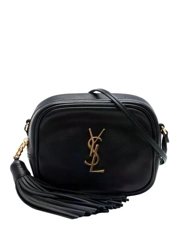 Saint Laurent Monogram Blogger Bag - Black