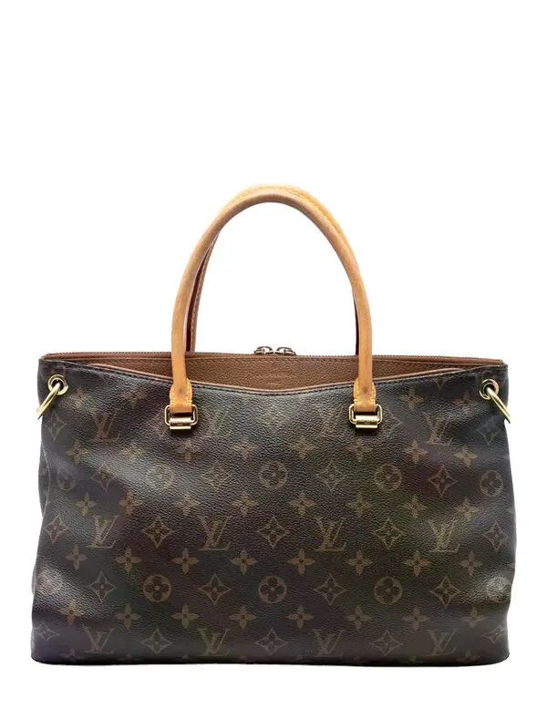 LOUIS VUITTON Monogram Pallas Mm Satchel - Brown
