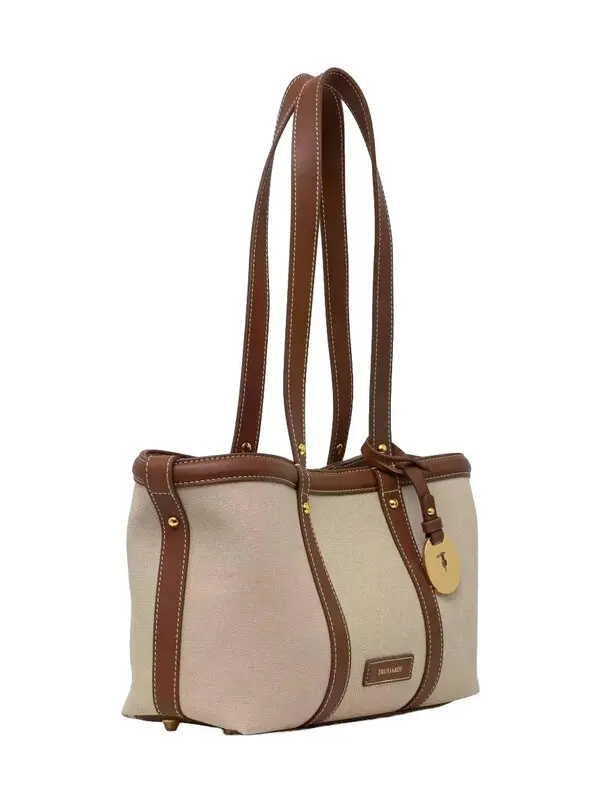 TRUSSARDI Elba Shoulder Bag - Neutrals