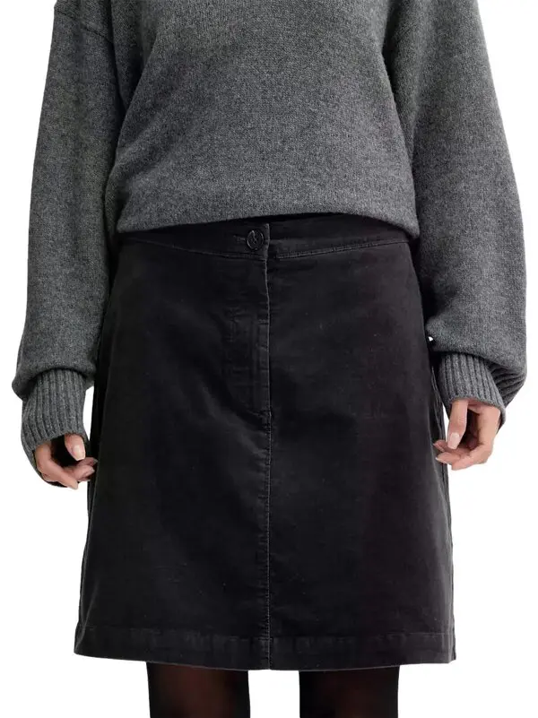 Marc O'polo Corduroy A-line Skirt - Black