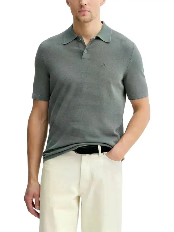 Marc O'polo Logo-motif Polo Shirt - Green
