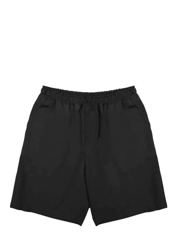 LOW BRAND Elasticated Waistband Shorts - Black