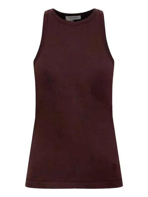 BY MALENE BIRGER Mani Ribbed-knit Tank Top - Red