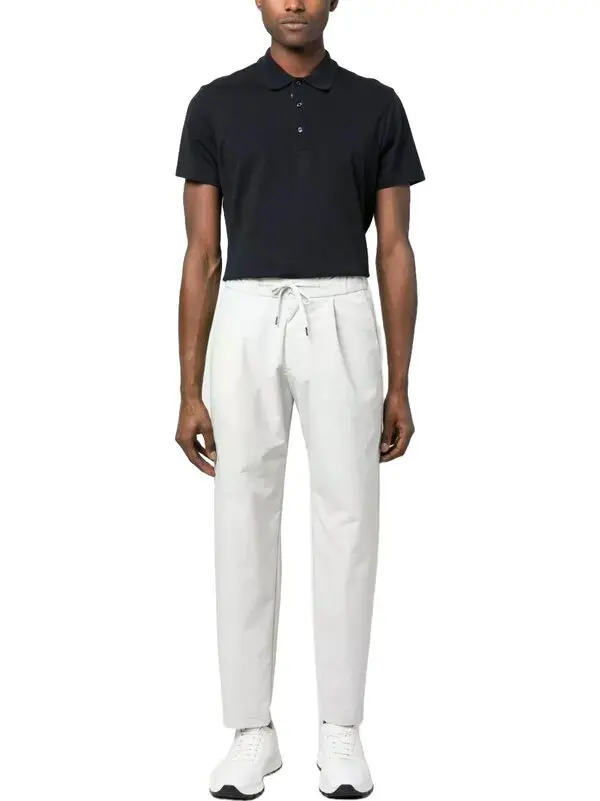 Herno Straight-leg Drawstring Trousers - Neutrals