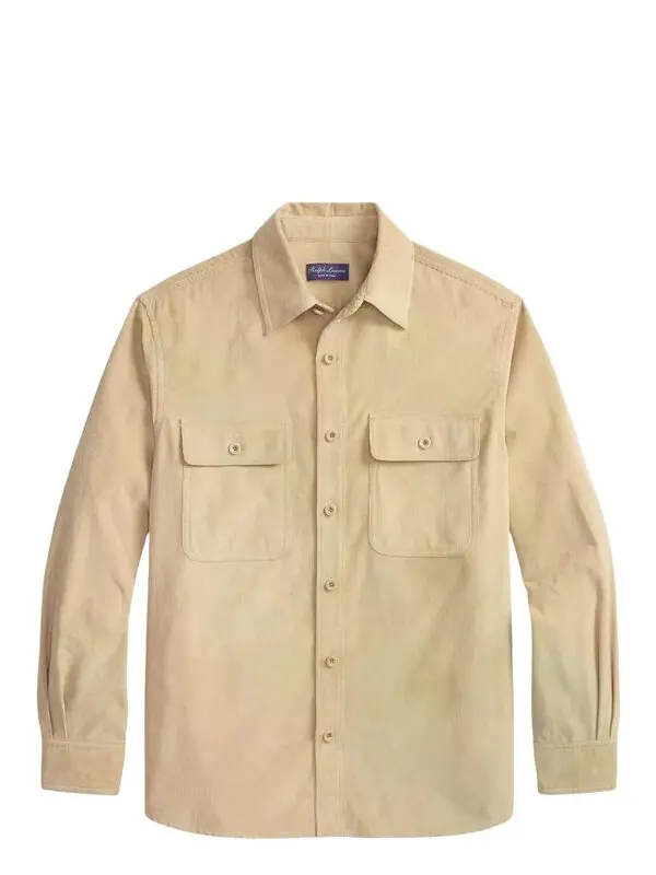 Ralph Lauren Purple Label Corduroy Shirt - Neutrals