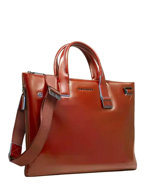 PIQUADRO Expandable Slim Laptop Bag - Red