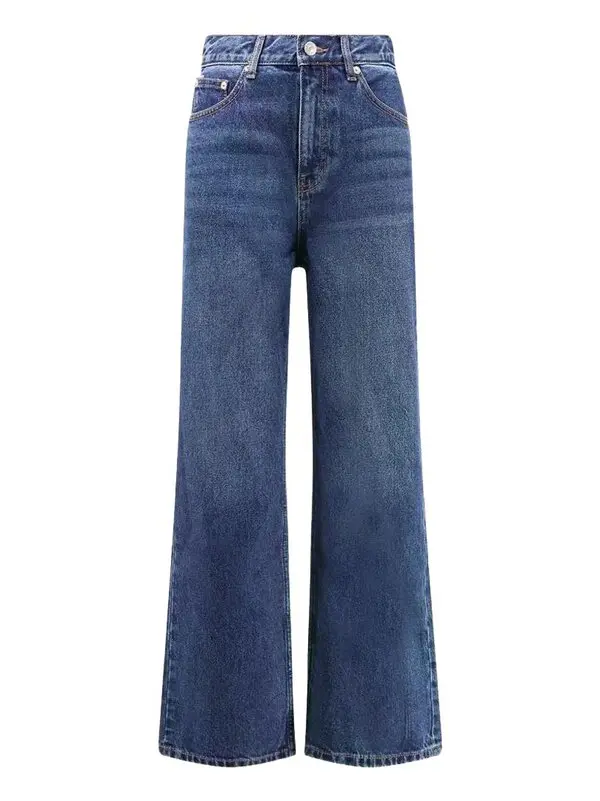 DUNST Flared-leg Jeans - Blue