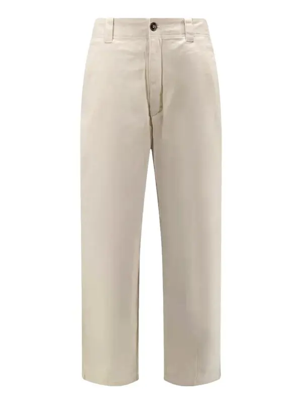 WOODBIRD Wu Chino Cotton Trousers - Neutrals