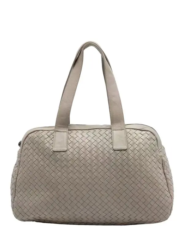 Bottega Veneta Woven Nappa Leather Handbag - Brown