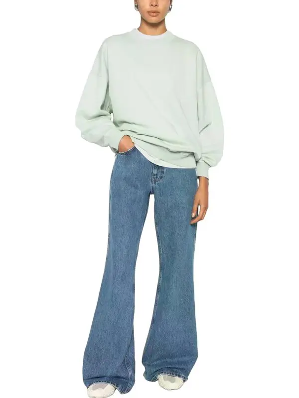ANINE BING Wyatt Wide-leg Jeans - Blue