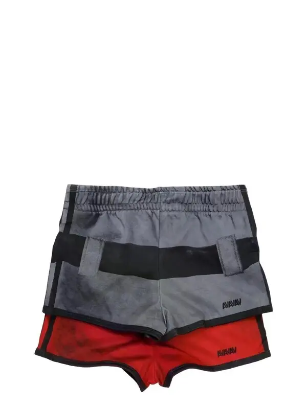 Adidas Avavav X Trefoil Shorts - Red