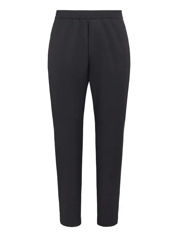 Barena Venezia Virgin Wool Drawstring Trousers - Black