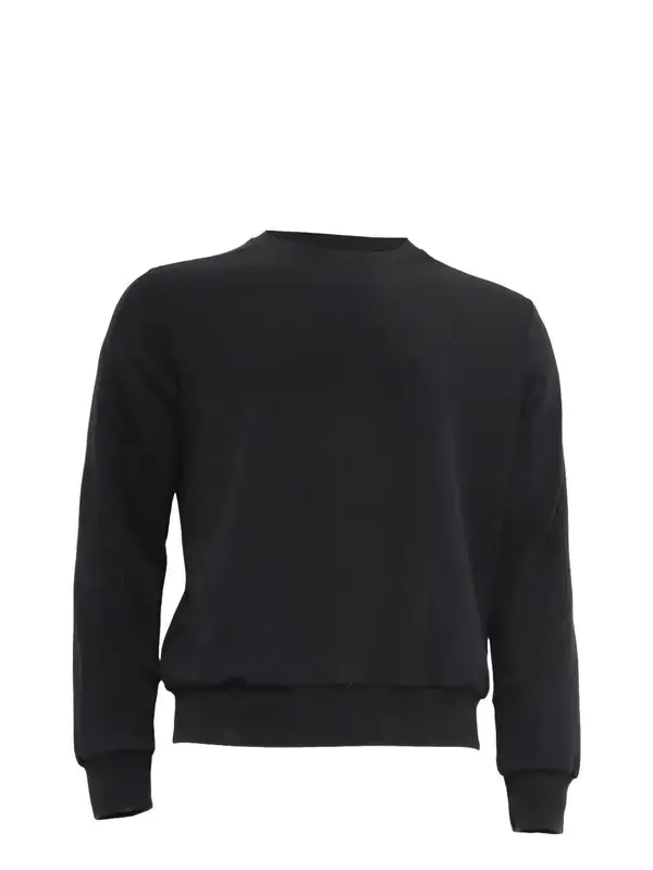 Ermenegildo Zegna Crew Neck Long Sleeve Sweater - Black