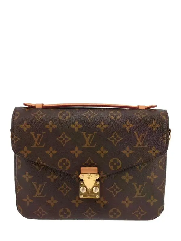 LOUIS VUITTON Metis Handbag - Brown