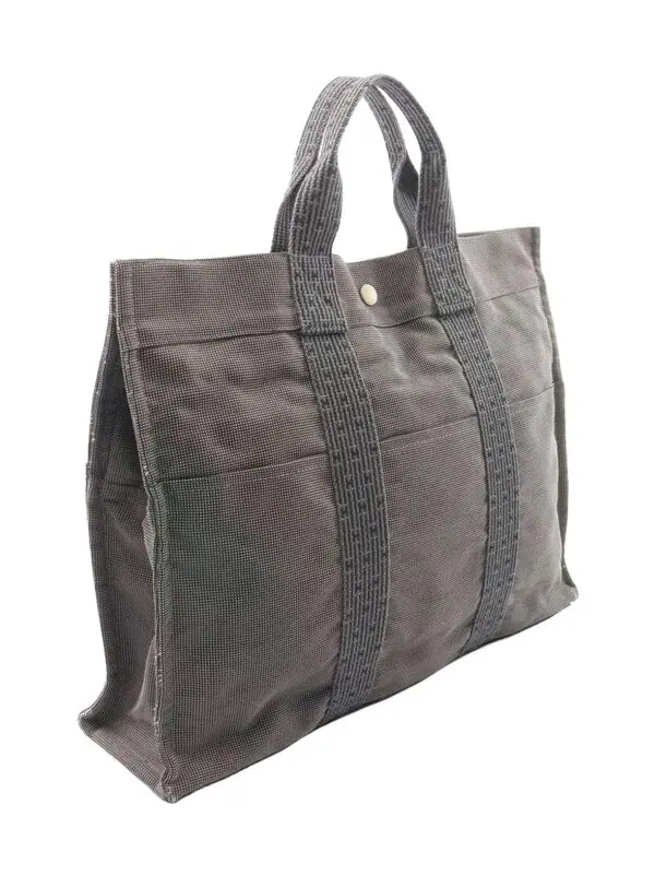 Hermès 2000s Mm Yale Line Tote Bag - Grey